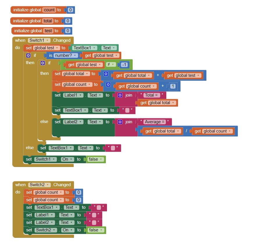 CIST1305: Program Design and Development: Chapter 3 GradeApp (AppInventor)