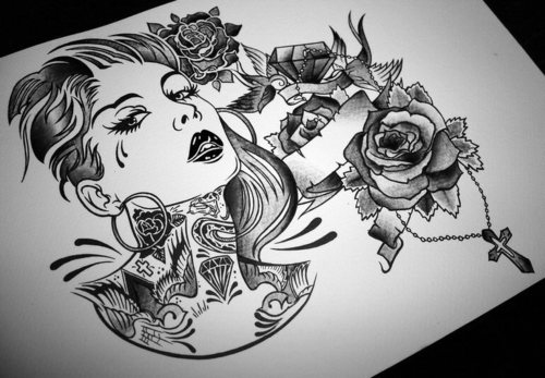 shanninscrapandcrap: Tattoo Drawings