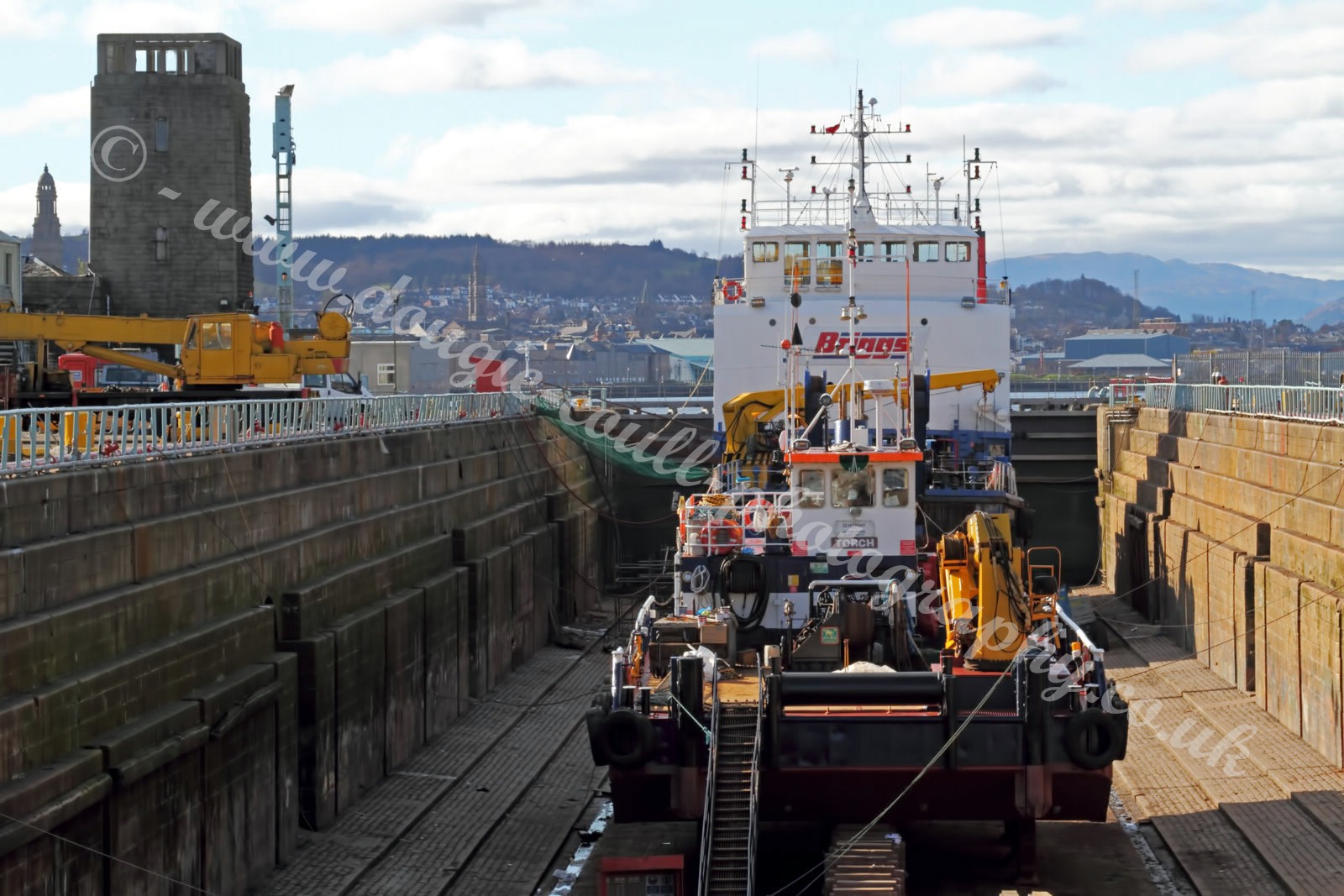 Dougie Coull Photography: Garvel Dry Dock, Greenock