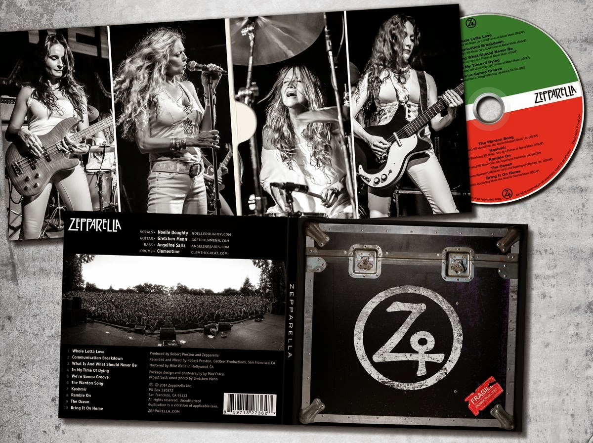 Gretchen Menn,Angeline Saris: The new Zepparella CD - going Atlantic style