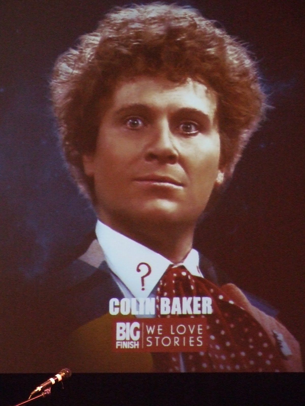 At Darren's World of Entertainment: Lords of Time Convention - Colin Baker