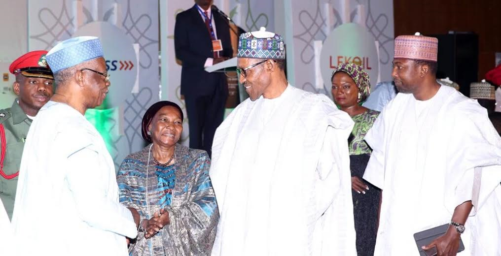 President Buhari at the Murtala Muhammed's 40th Memorial Lecture