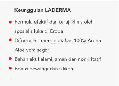 Review: Laderma Scar Repair Cream (Cream Penghilang Bekas Luka) - Ell's ...