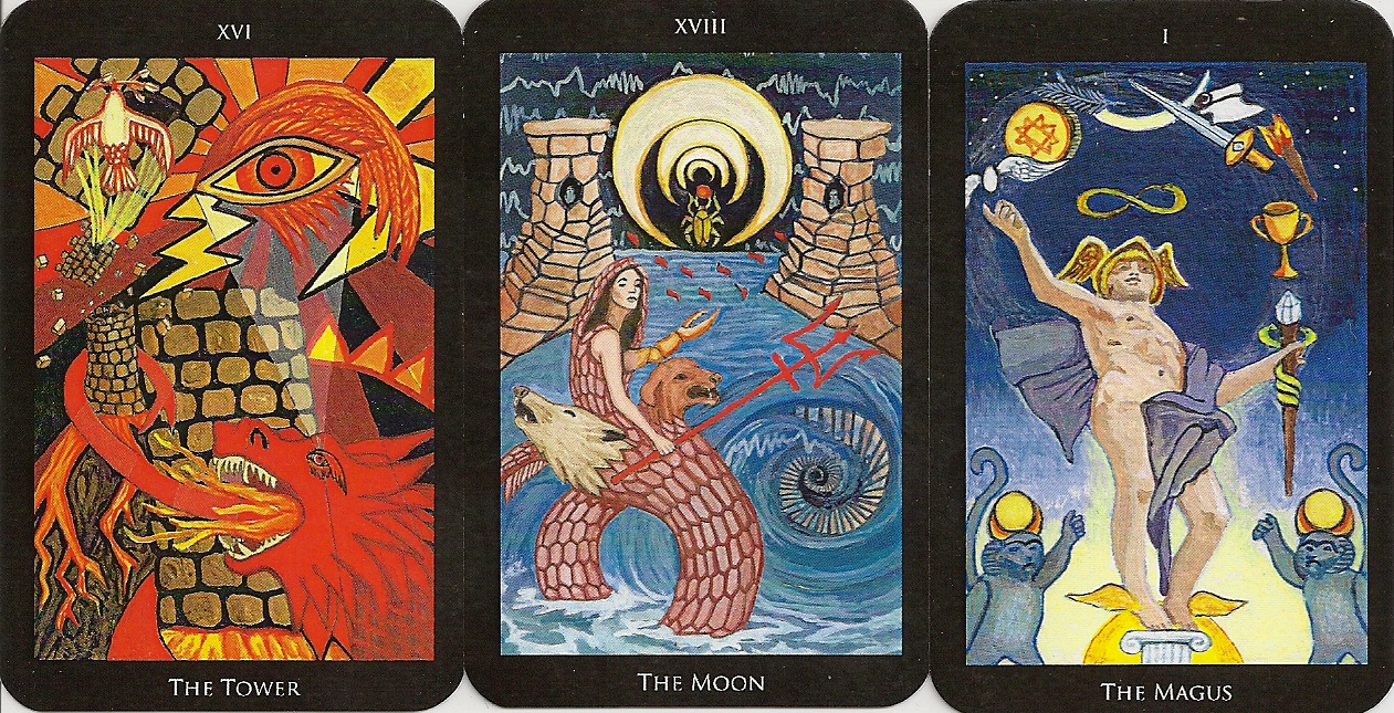 Eno's Tarots: Mini Rosetta Tarot