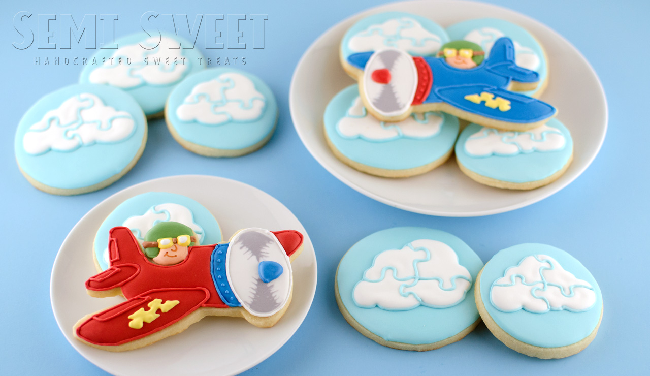 The Cookie Puzzle: Autism Awareness Airplane Sky Banners by Semi Sweet