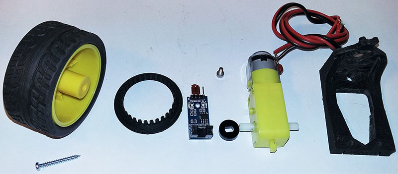 Andromina robot V.2.0: Encoder and Arduino.Tutorial about the IR speed ...