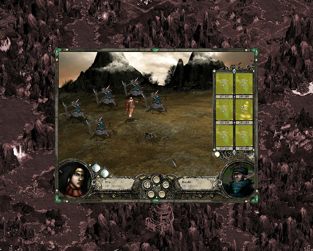 The Best Games Ever: Disciples 2: Rise of the Elves - Combat Screen Bandits