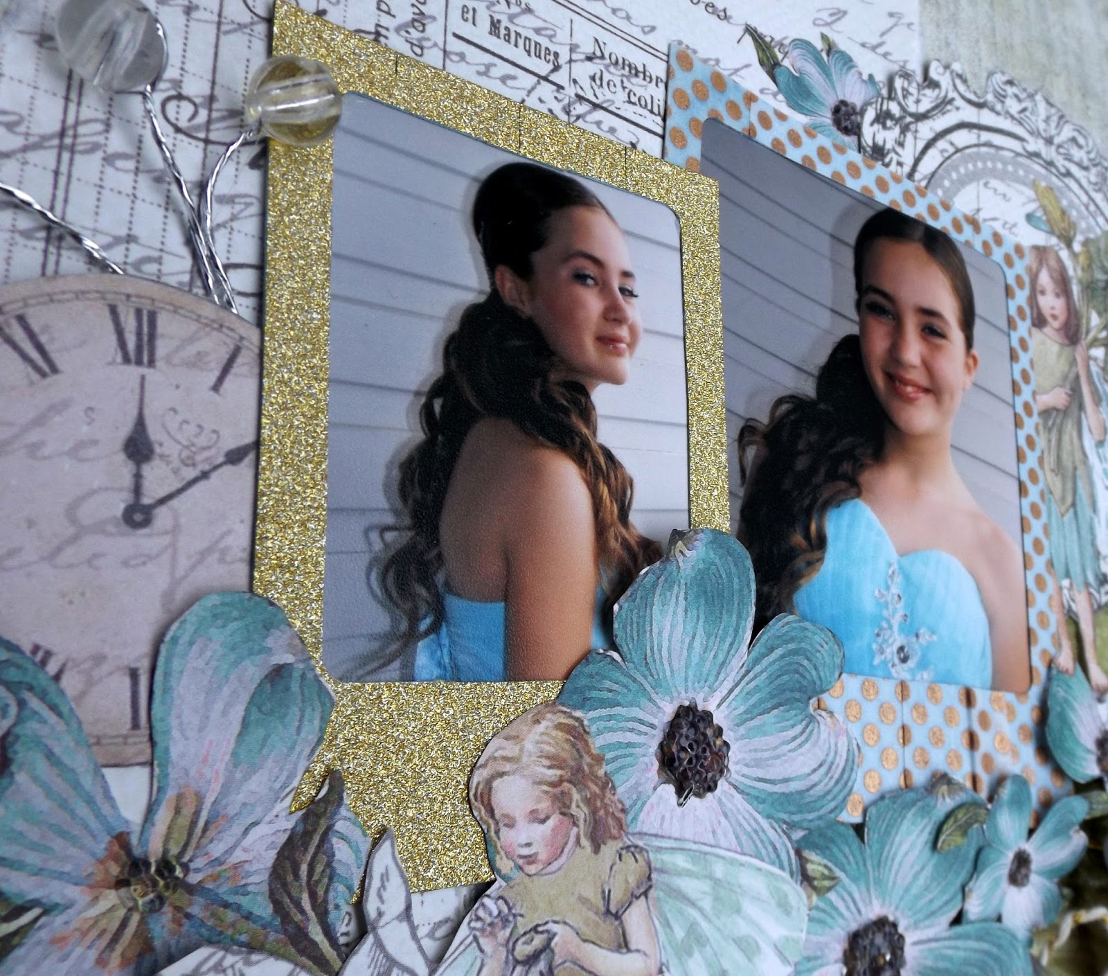 Colourblast!: Graduation - a sparkly fairy layout