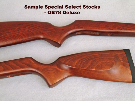 Archer on Airguns: Now There's a Choice of Wood Grade with QB78 Deluxe ...