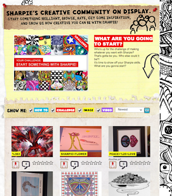 The Library Voice: Sharpies! Sharpies! Sharpies! A Place To Create ...