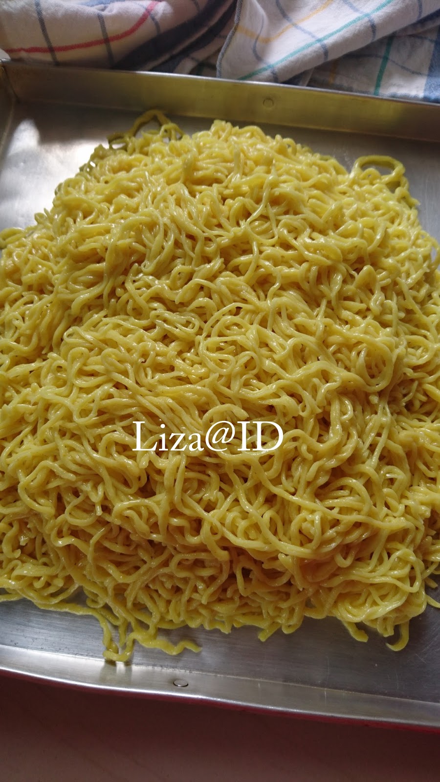 INTAI DAPUR: Homemade Mee Kuning...