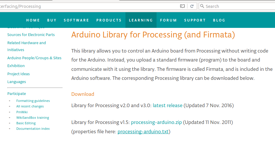Hermes_Orbit: ควบคุม Arduino ด้วย Processing