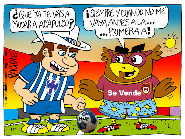 CARICATURISTA PACOTE: ESTUDIANTES VS. RAYADOS