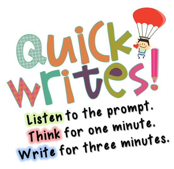 Welcome!: February Quick Writes!