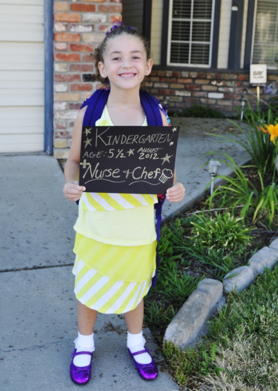First Day Kindergarten