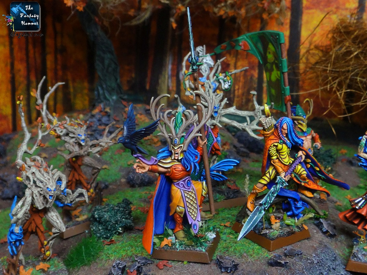 Exhibit: AoS Wanderers and Sylvaneth Warheim FS: Wood Elves from Athel ...