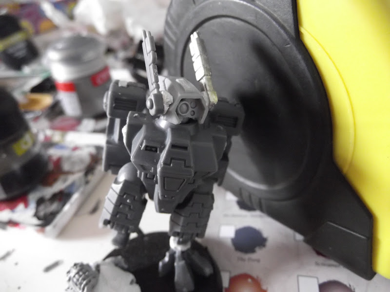 Fine Detail Miniature Painting: Tau commander Farsight conversion WIP