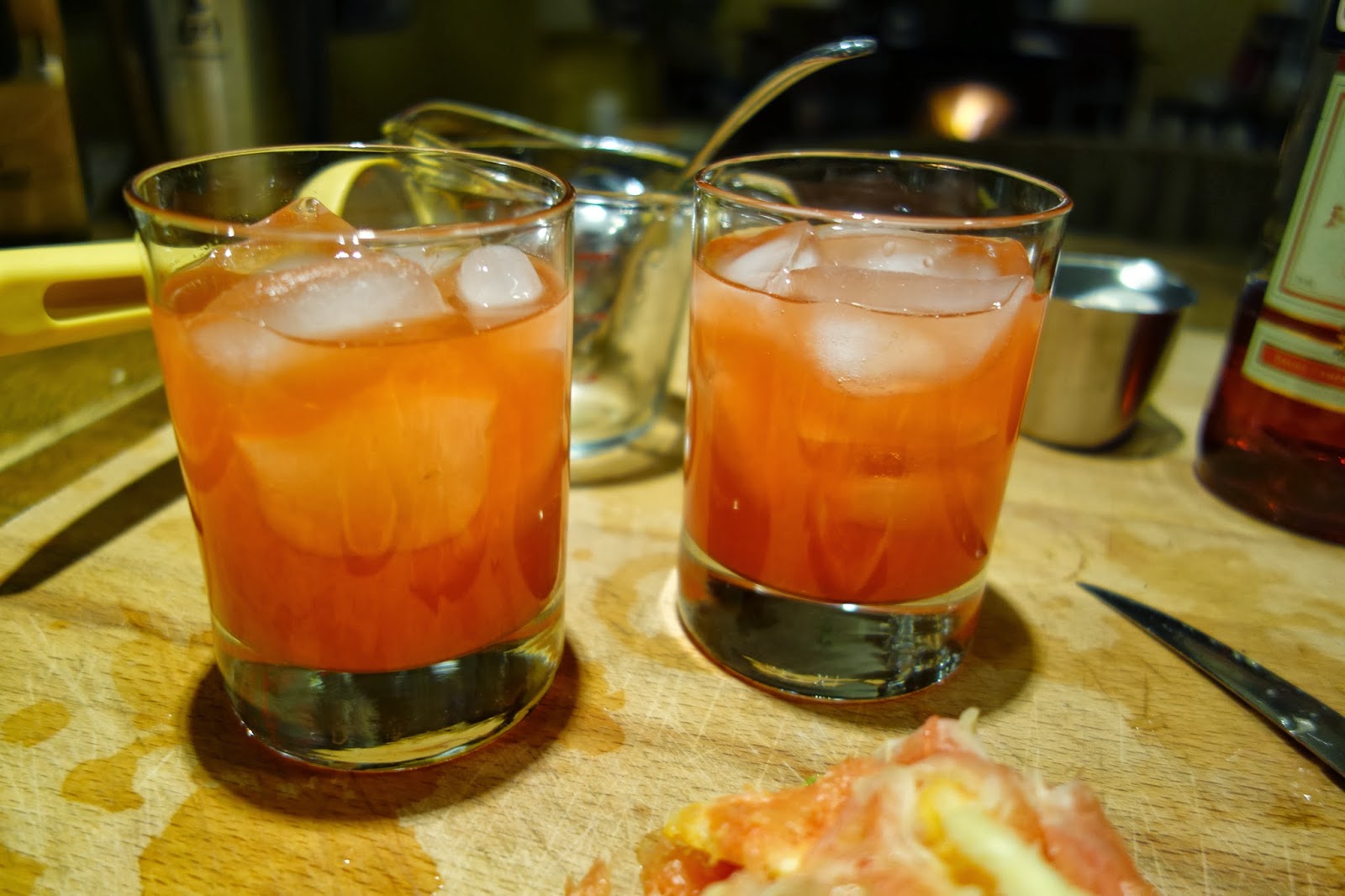 milk and blackberries: Two Rosy Cocktails with Fresh Citrus, Gin, and ...