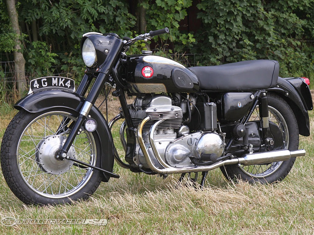 99garage | Cafe Racers Customs Passion Inspiration: Ariel Square Four Mk II