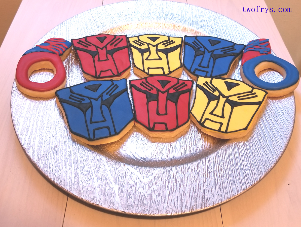 Two Frys: Transformer Cookies