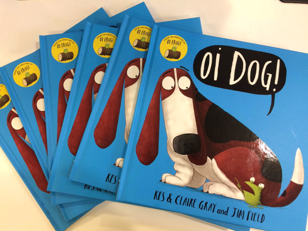 The Book Sniffer: Oi Vlog! with Kes Gray and Jim Field