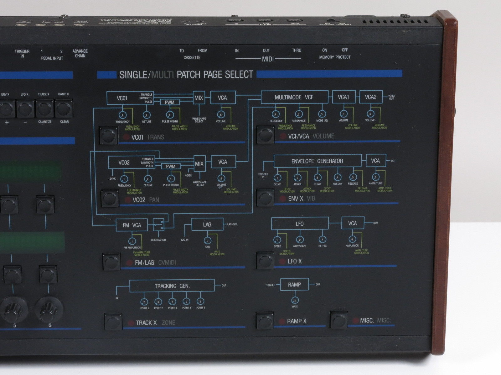 MATRIXSYNTH: Oberheim Xpander Vintage Analog 6-voice Synthesizer