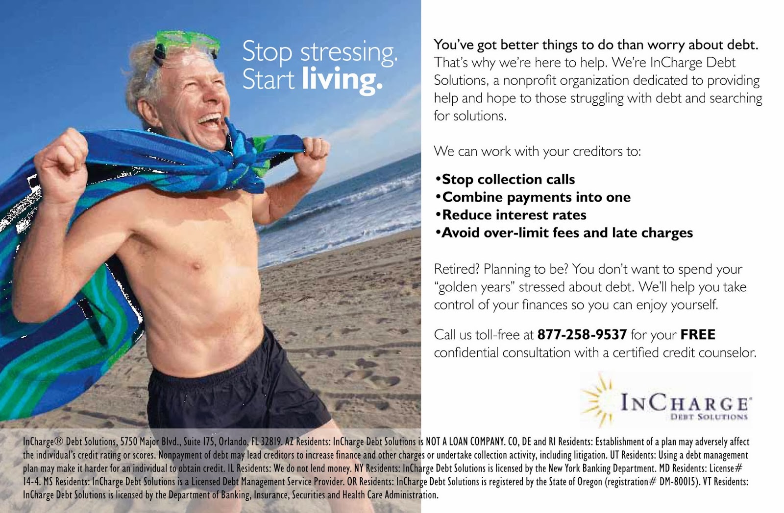 AARP Magazine ad for InCharge