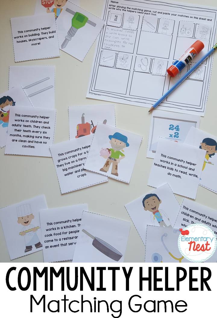 Community Helpers and Labor Day in the Primary Classroom | Second Grade ...