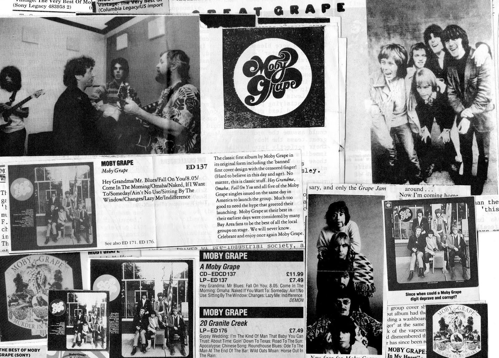 Eight Miles Higher: CD review: VINTAGE: THE VERY BEST OF MOBY GRAPE