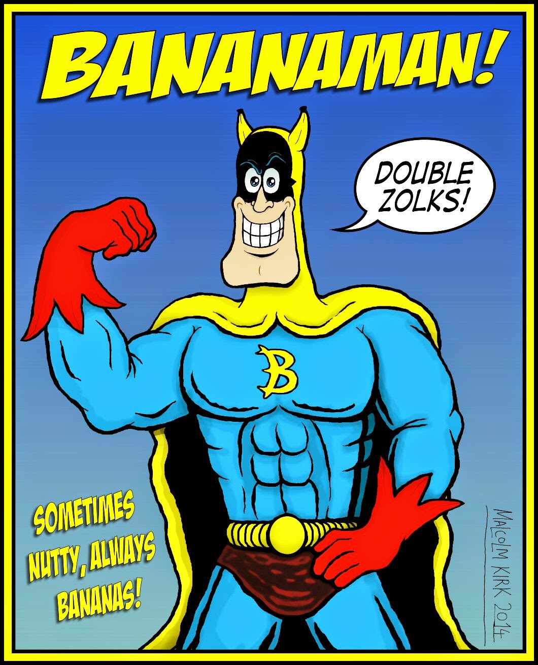 Mal Comix: When Eric eats a banana...