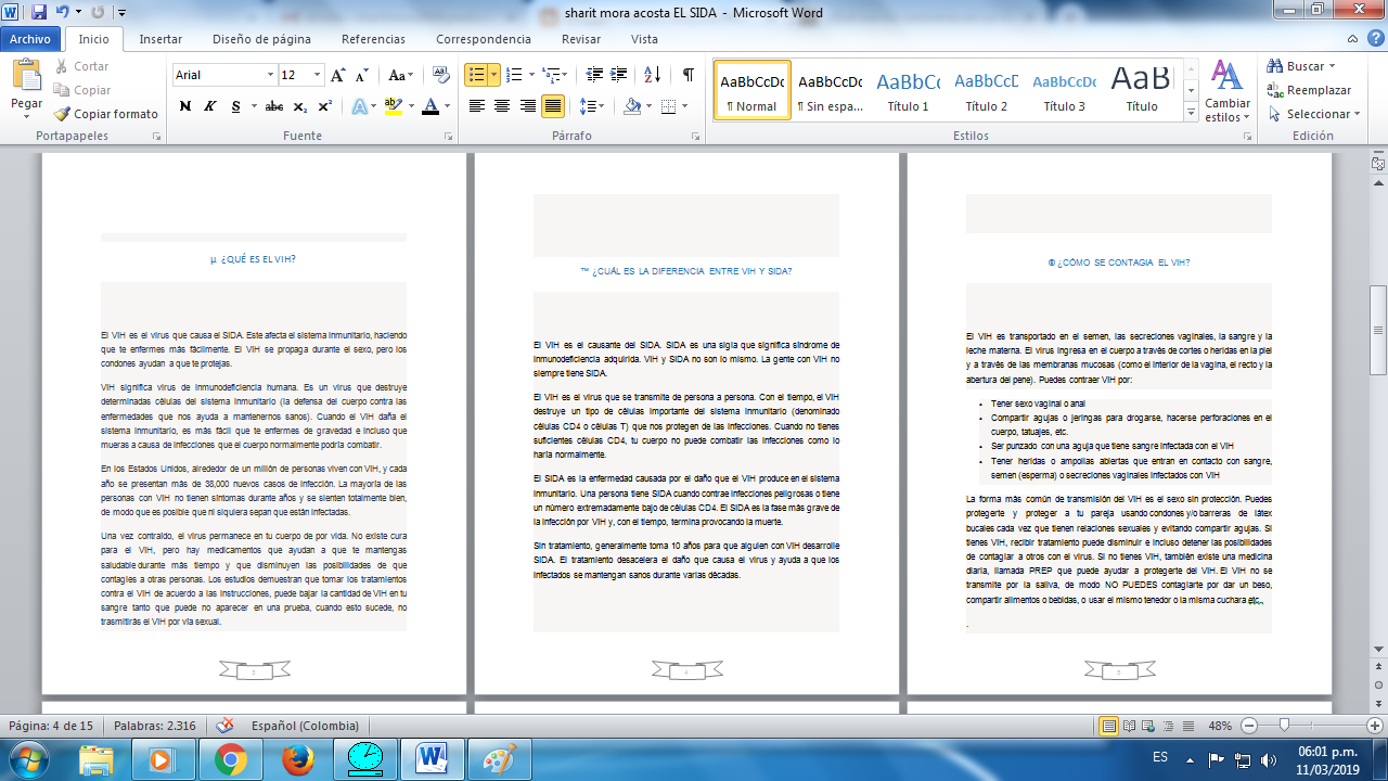INSERTAR SÍMBOLOS Y CARACTERES ESPECIALES