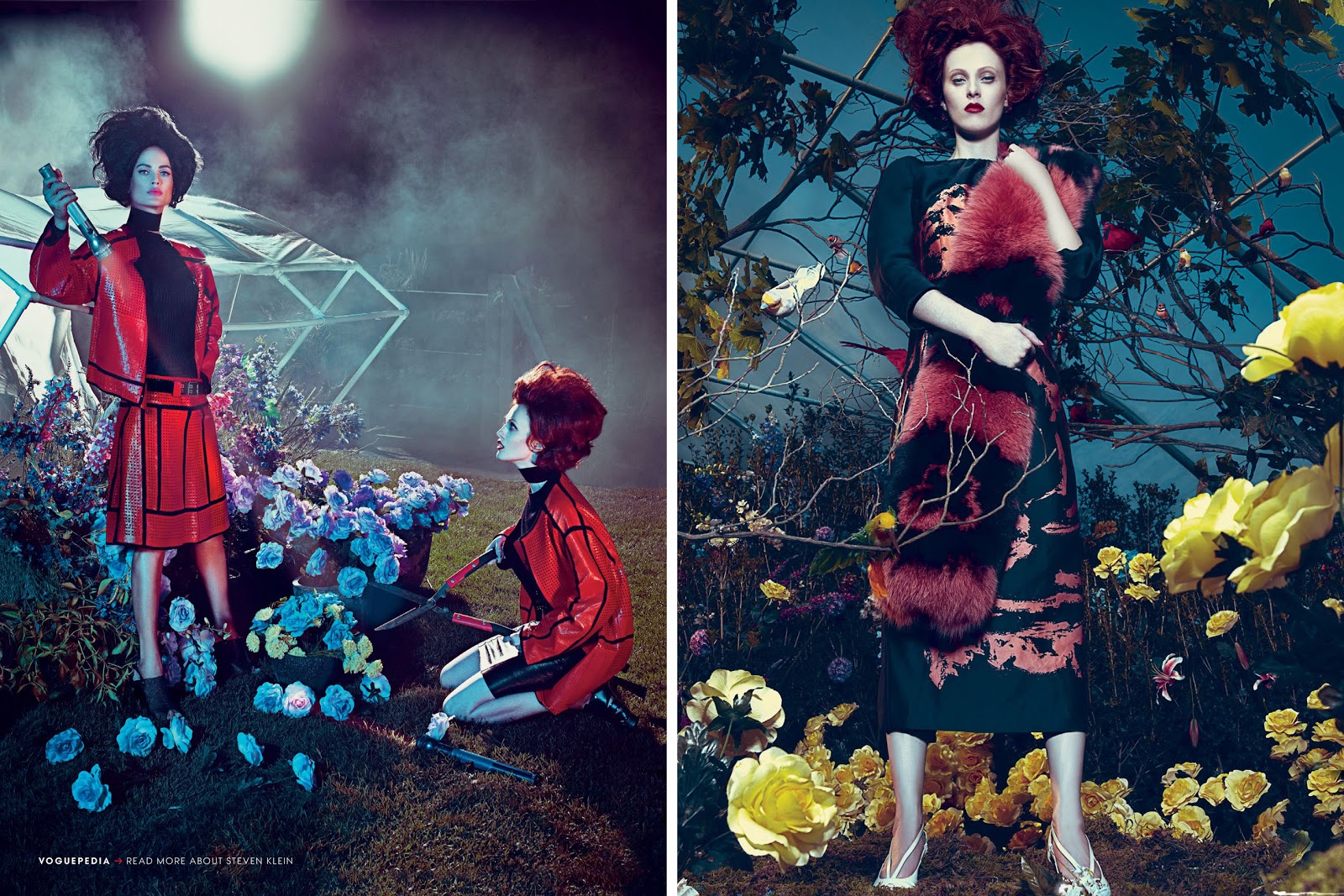 fashion production: steven klein