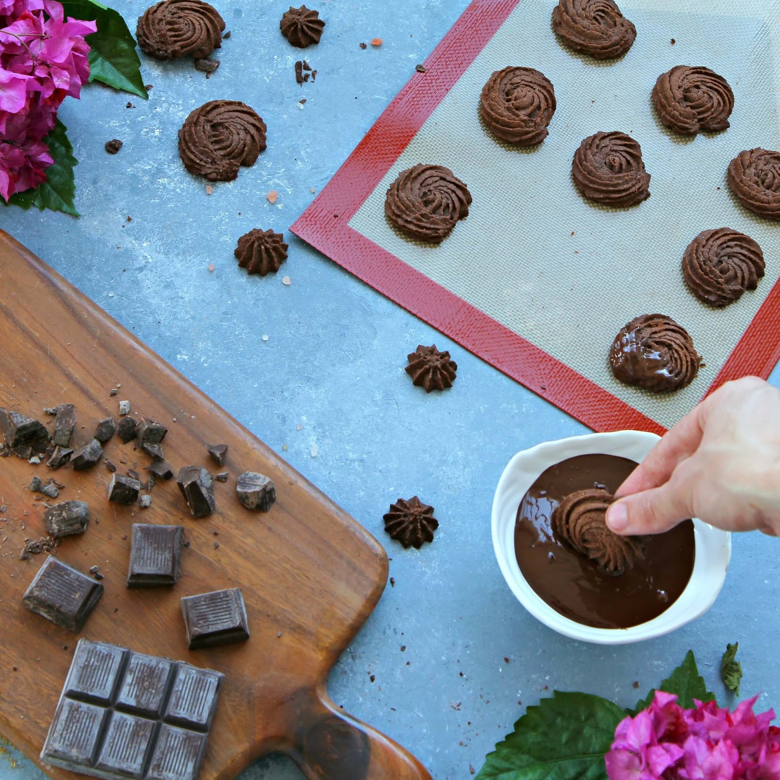 Sablés Viennois au Chocolat | Recueil Gourmand