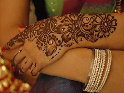 Stones Mehndi Designs,