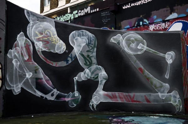 Street Art: Impressionanti Graffiti di Shok-1 - Sara Durantini