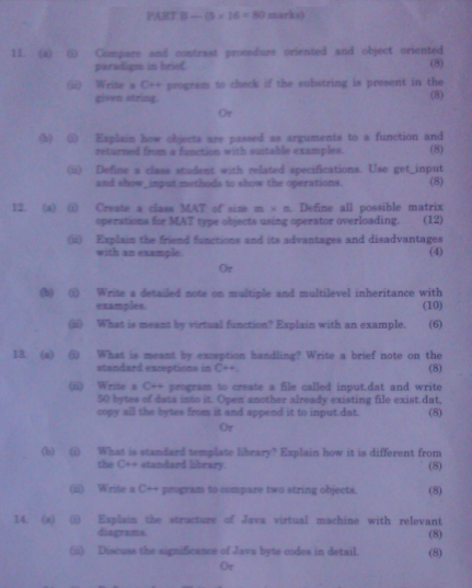 Cs2311 Object Oriented Programming Nov Dec 2015 Question Paper University Question Papers