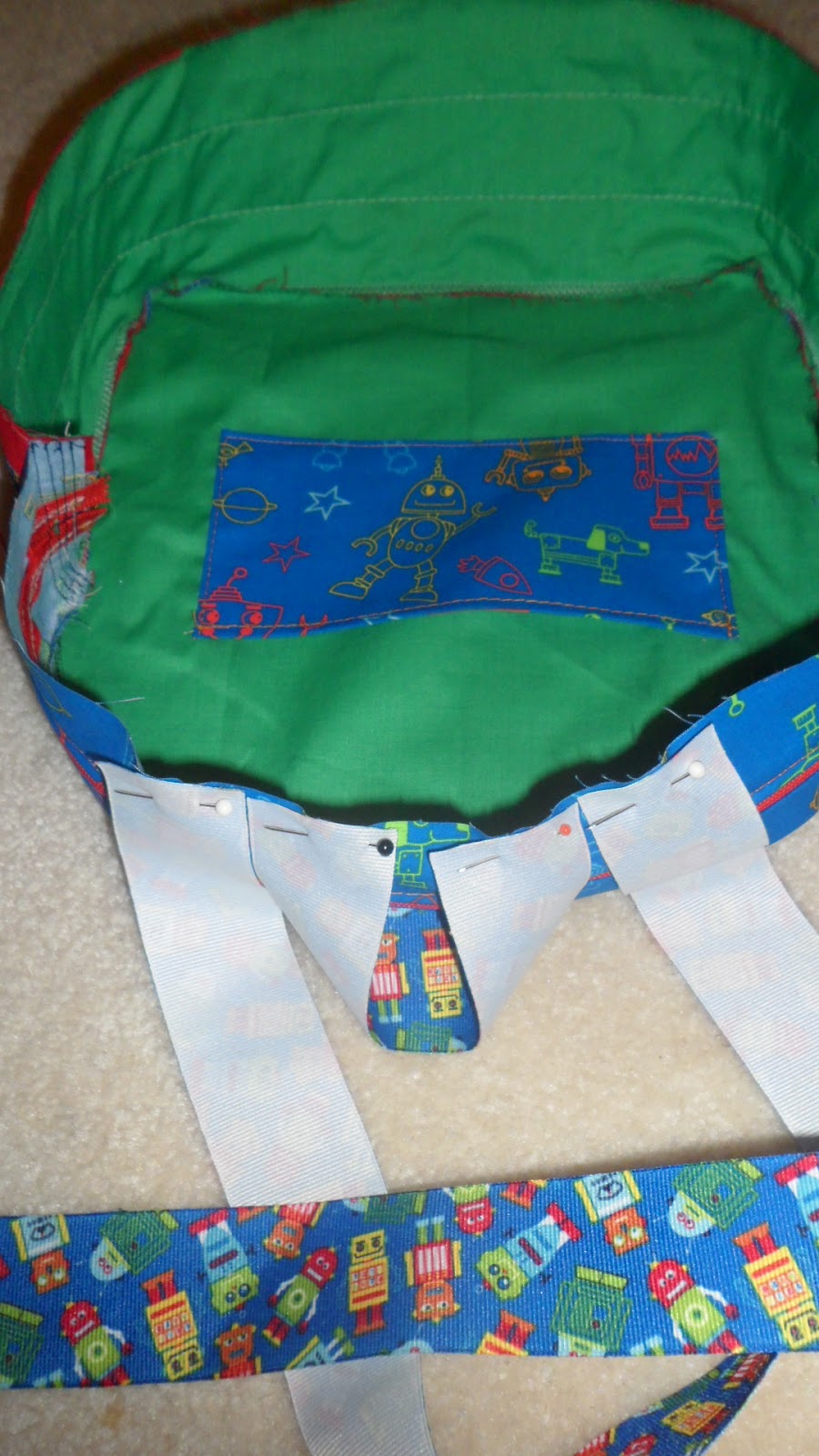 4 P's in a Pod: Toddler Backpack Tutorial