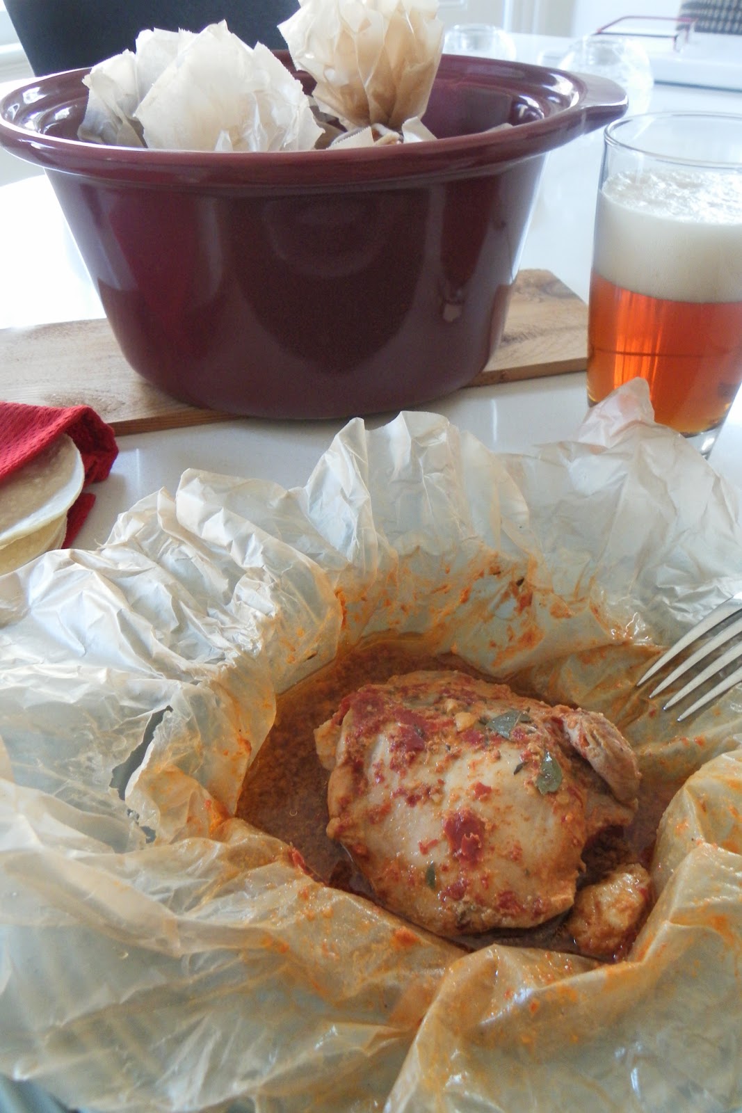 Cocina que te cocina: Mixiotes de pollo