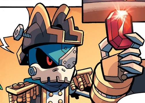 Sonic the Hedgehog Comic Character Checklist: Captain Metal