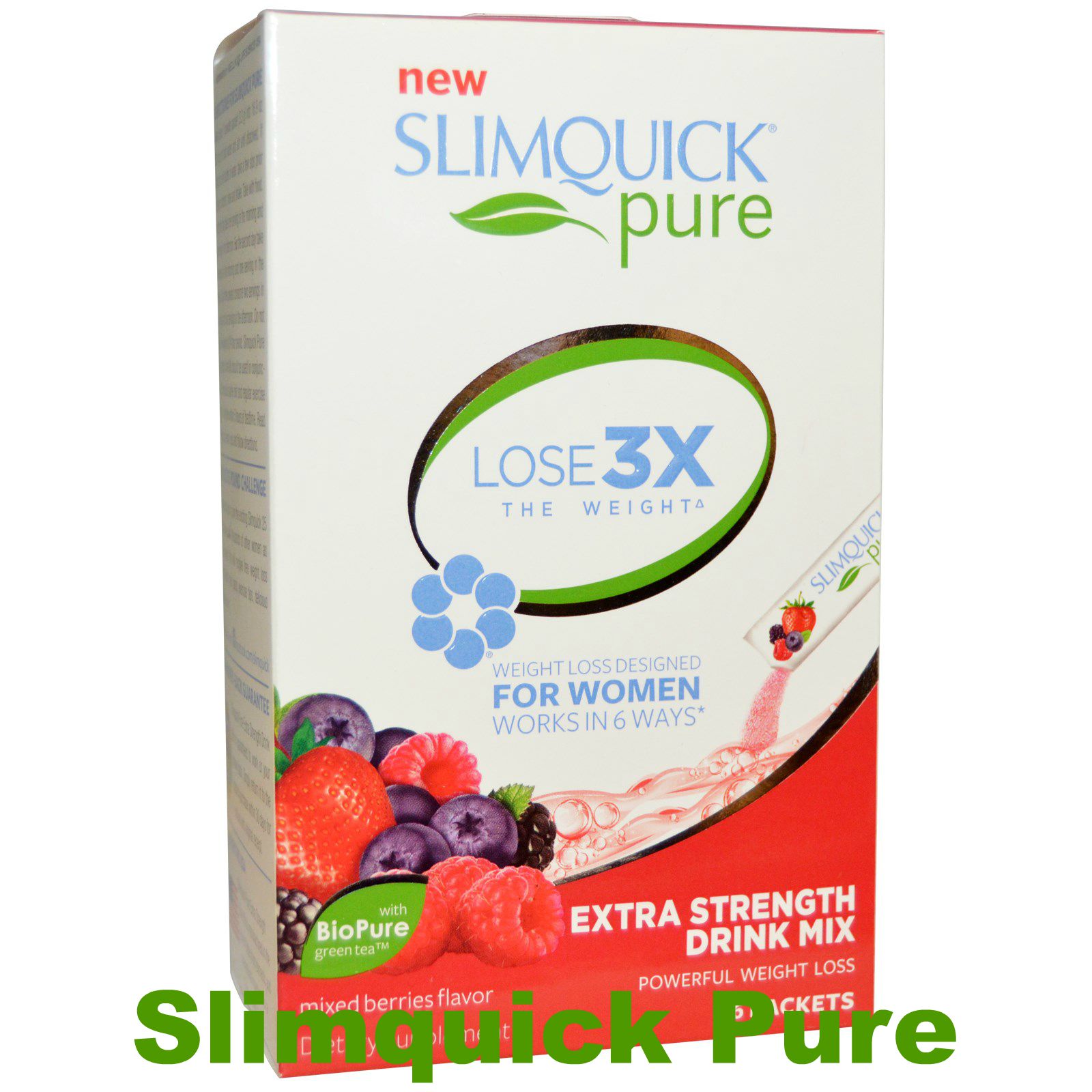 GlamRiver: SLIMQUICK Pure Extra Strength Drink Mix