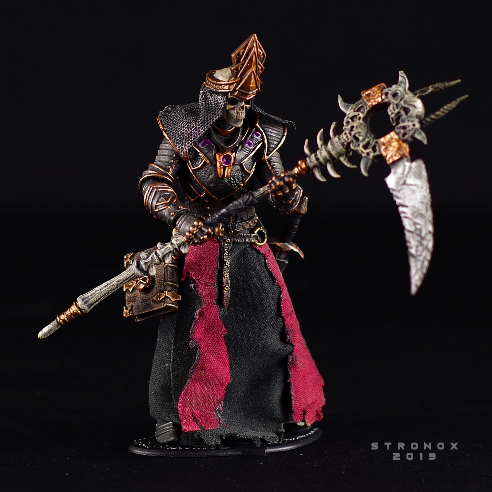 Stronox Custom Figures: Boss Fight Studios Vitruvian HACKS: The Lich King
