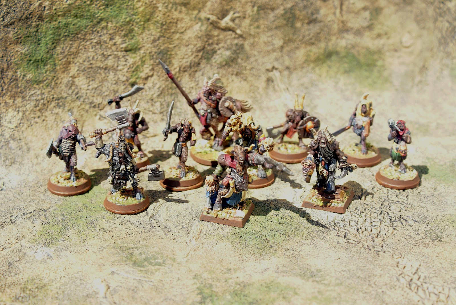 Miniature Mayhem: Mordheim Beastman Warband