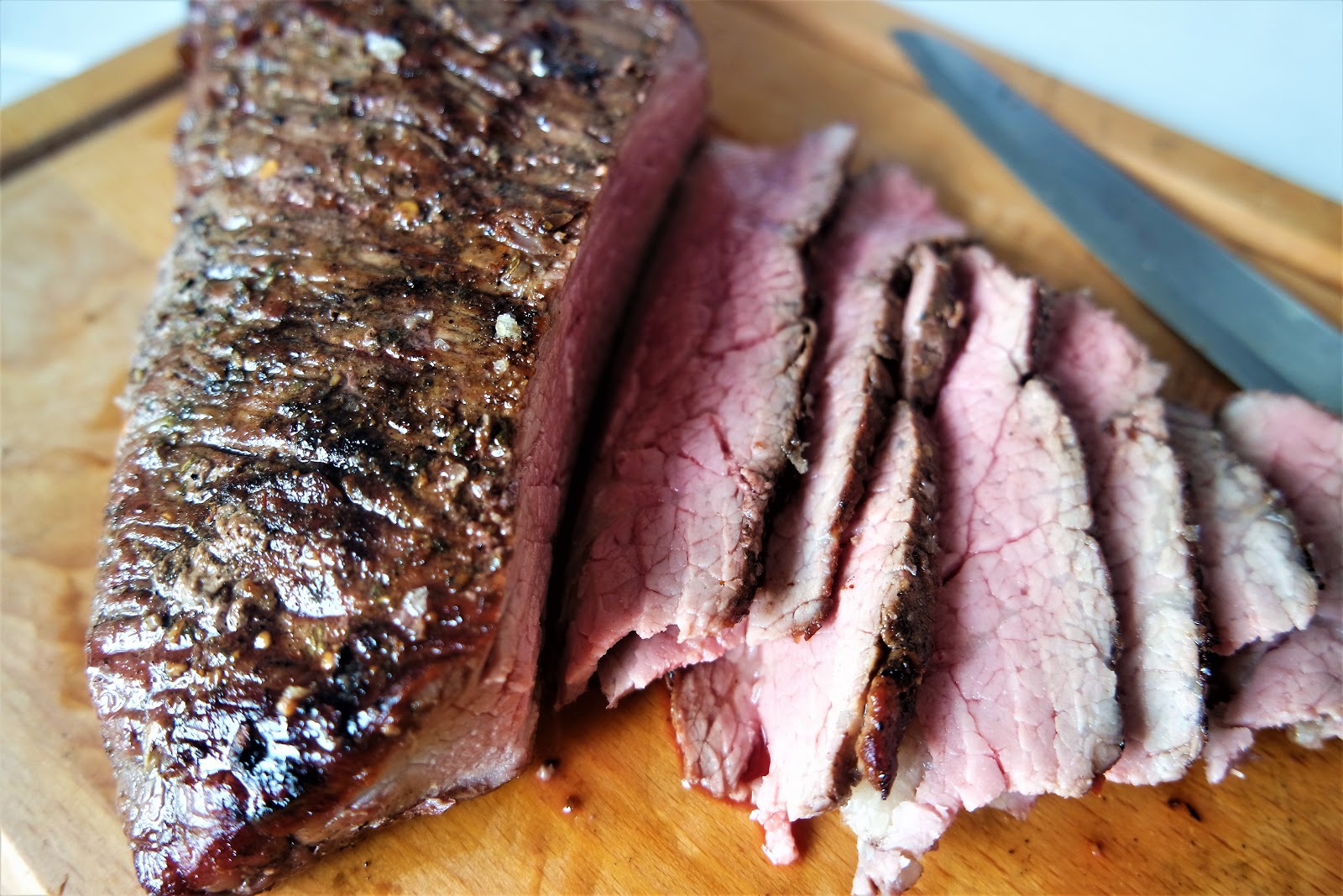 Landebistro: Grillad rubbad tri-tip