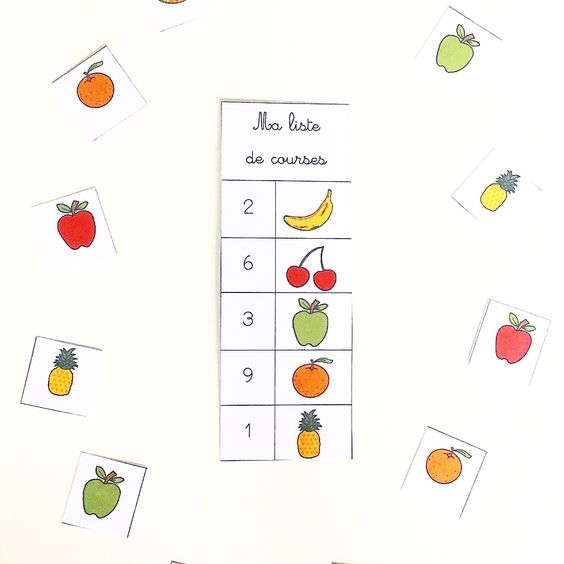 Ma liste de courses ...