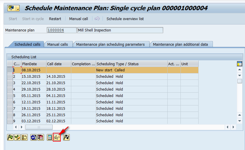 SAP Consultant,Bangladesh: SAP PM Preventive Maintenance - Single Cycle ...