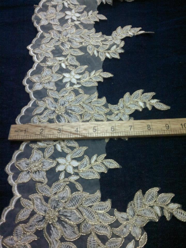 from maria's closet: Border Lace 10 inci - 3 warna