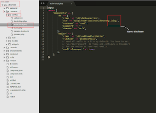 Menghubungkan database di Yii2 | Belajar Framework Yii 2