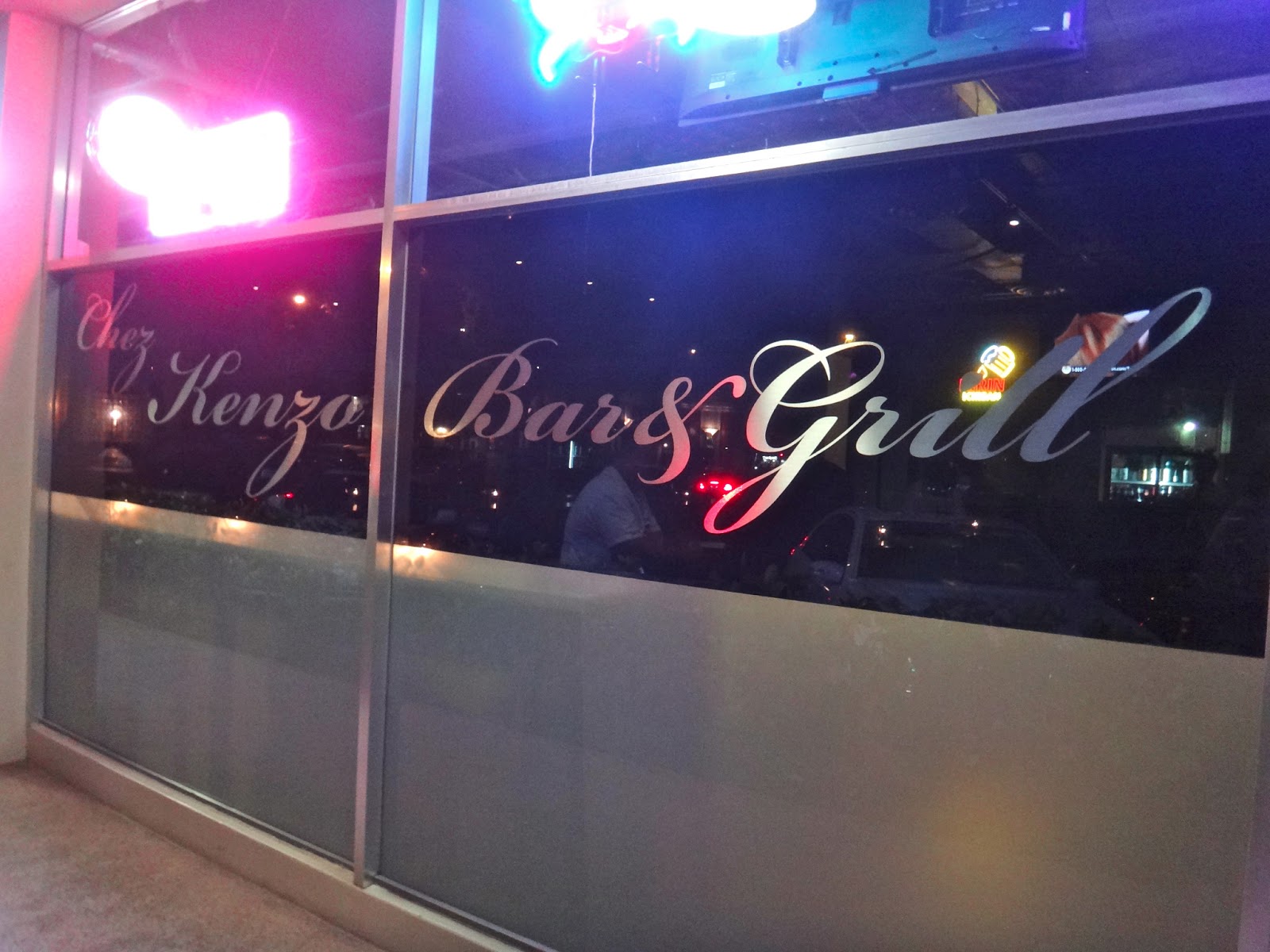 The Fashionably-Forward Foodie: Chez Kenzo Bar & Grill