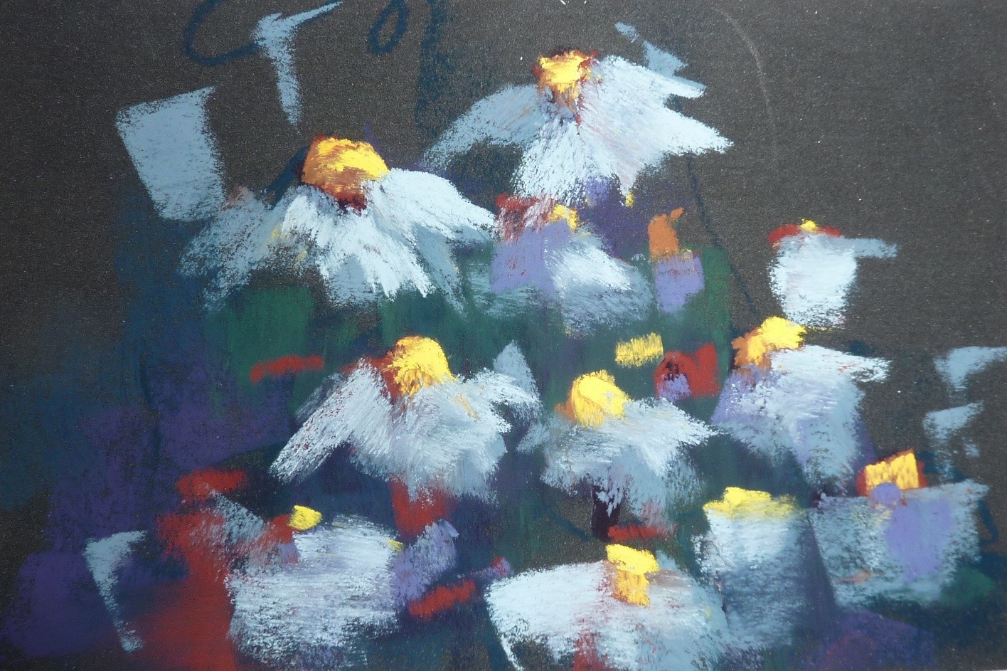 Painting My World: Two Important Reasons to Try Dark Paper.... A First ...