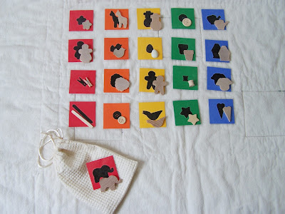 madebyjoey: homemade matching game